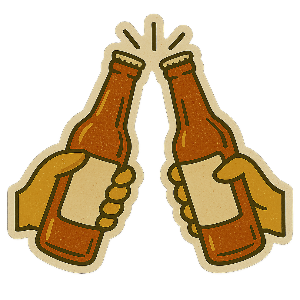 Knock-Off Time Sticker – The Buckin West